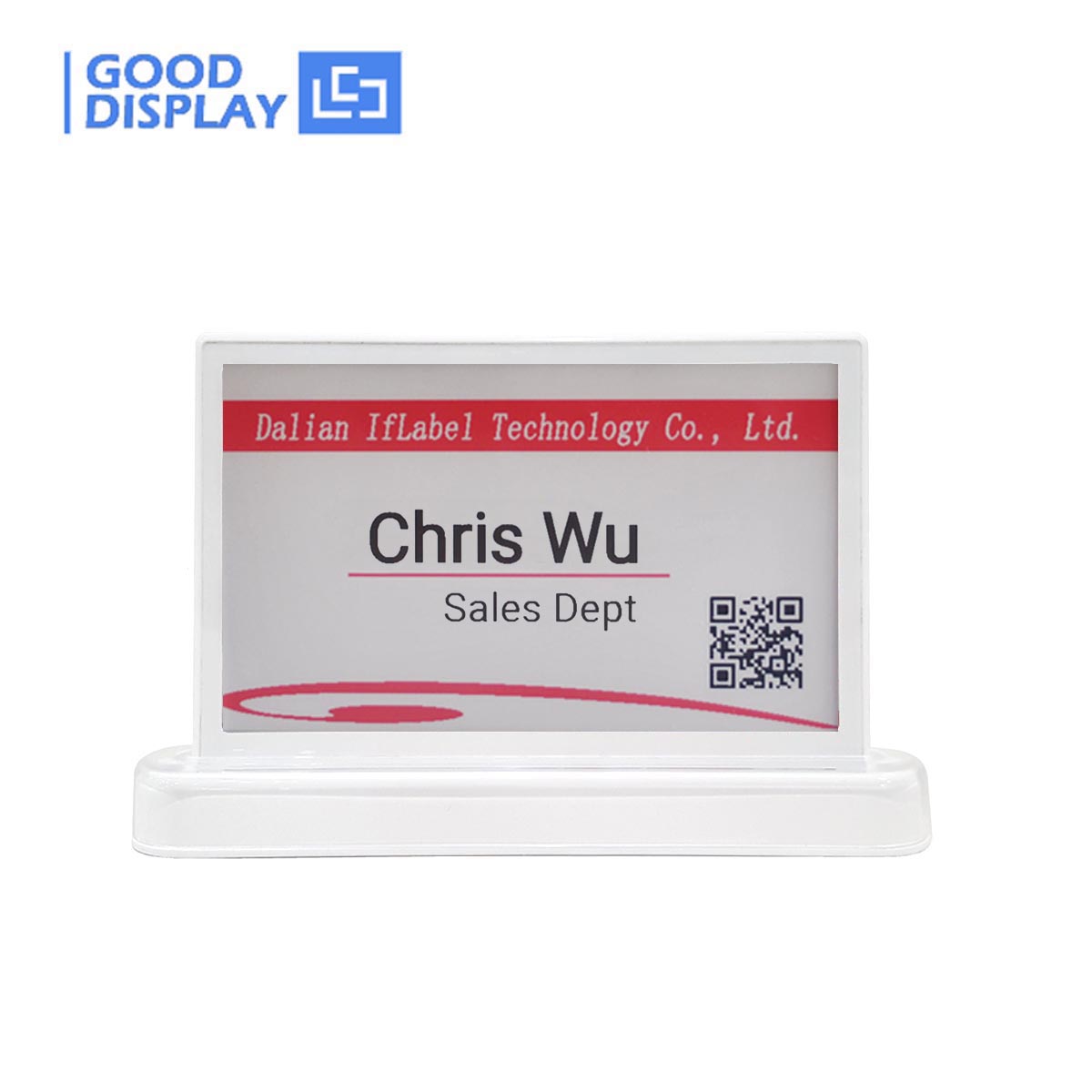 7.5 inch E-nameplate electronic meeting system wireless Bluetooth NFC e ...