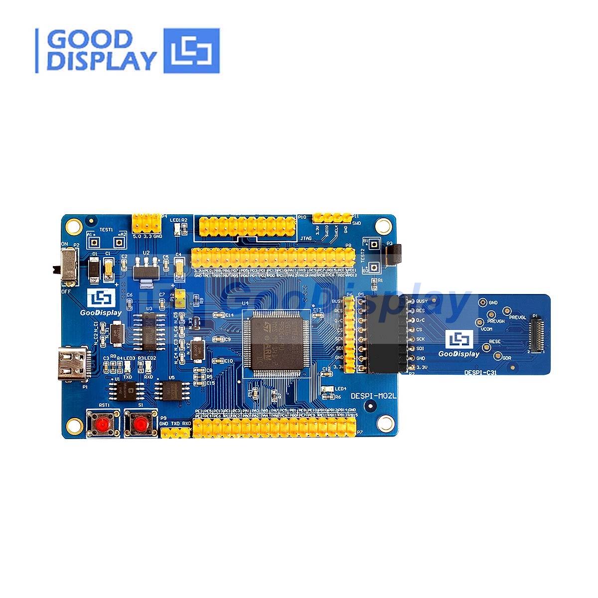 3.1 inch E-paper Display Development Kit STM32 Epaper Board, DESPI-L(C31)