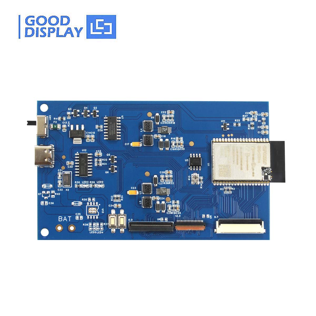 13.3-inch Parallel E-Ink Screen Test Board EPaper Display Development Kits