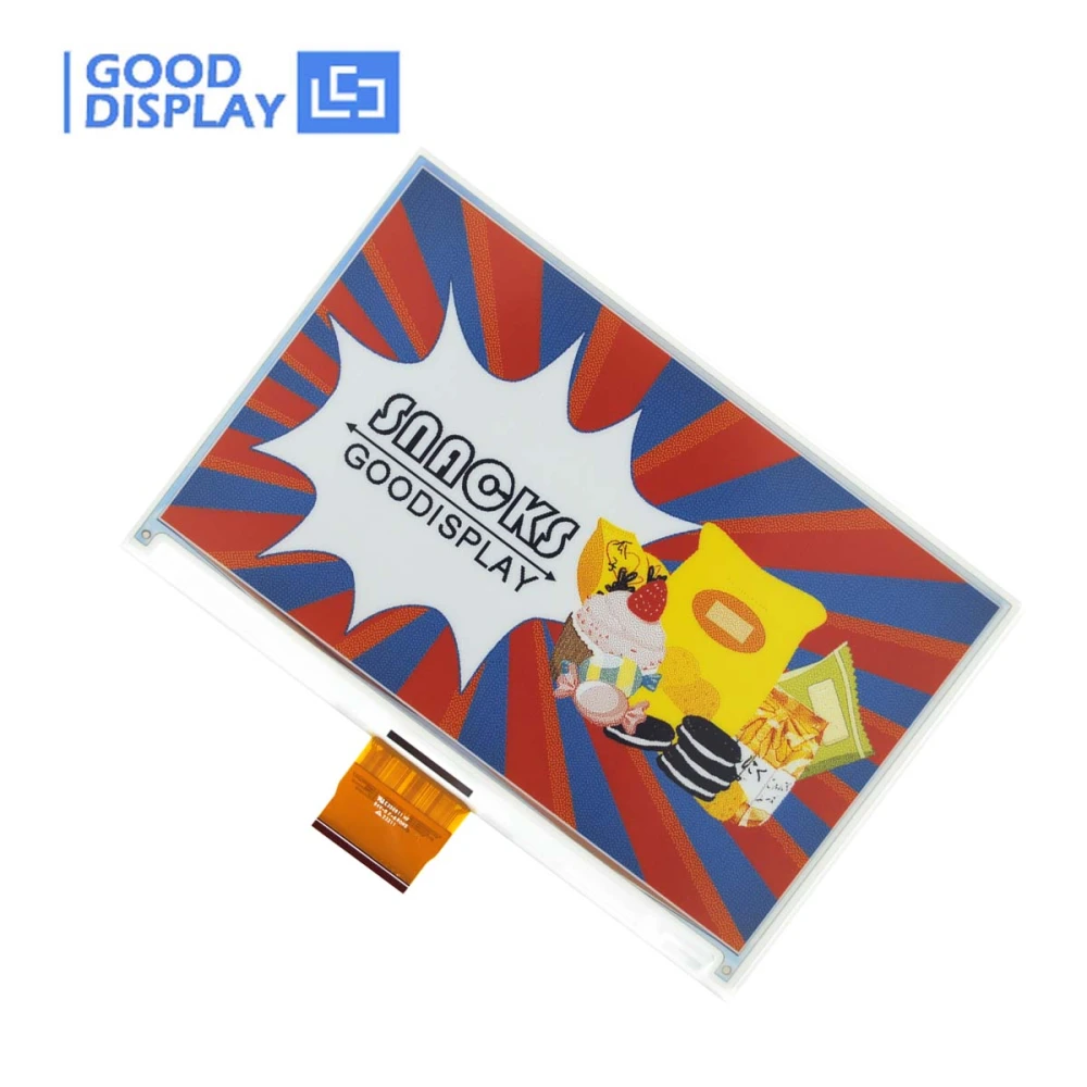 7.3-Inch E6 High-Saturation Color ePaper Display E Ink Spectra 6 GDEP073E01