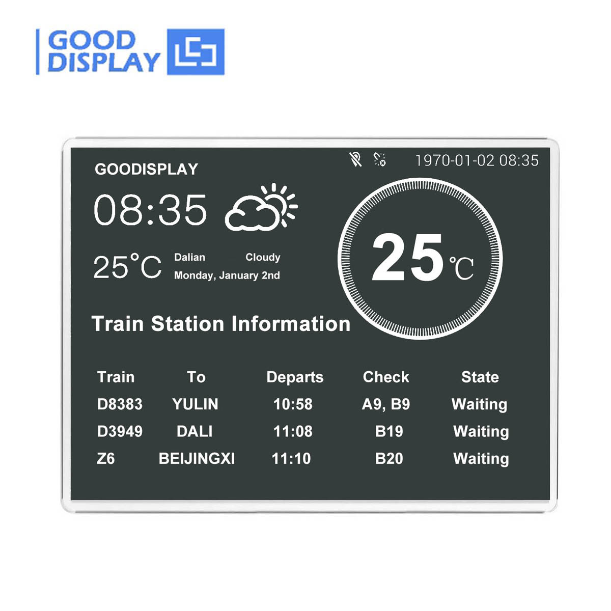 42 inch E Ink Display ePaper Display Billboard Ldeal For Airports, Bus ...