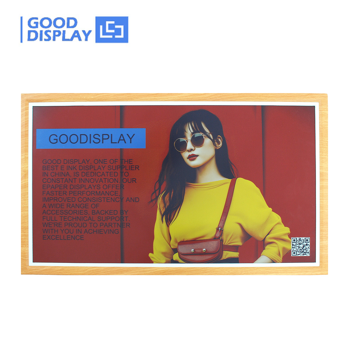 E Ink Poster 25.3-Inch Color E Paper Display Product for Exhibition ...