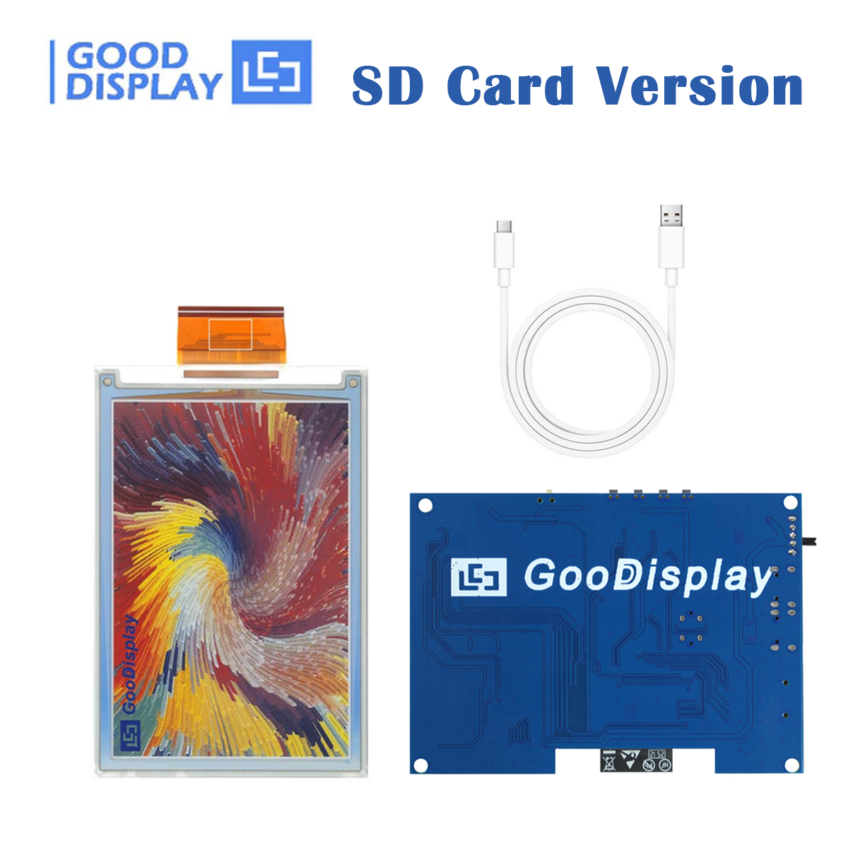 All-in-One E Ink Display Dev Board Bluetooth/WiFi/USB/SD Card Test Kit ...