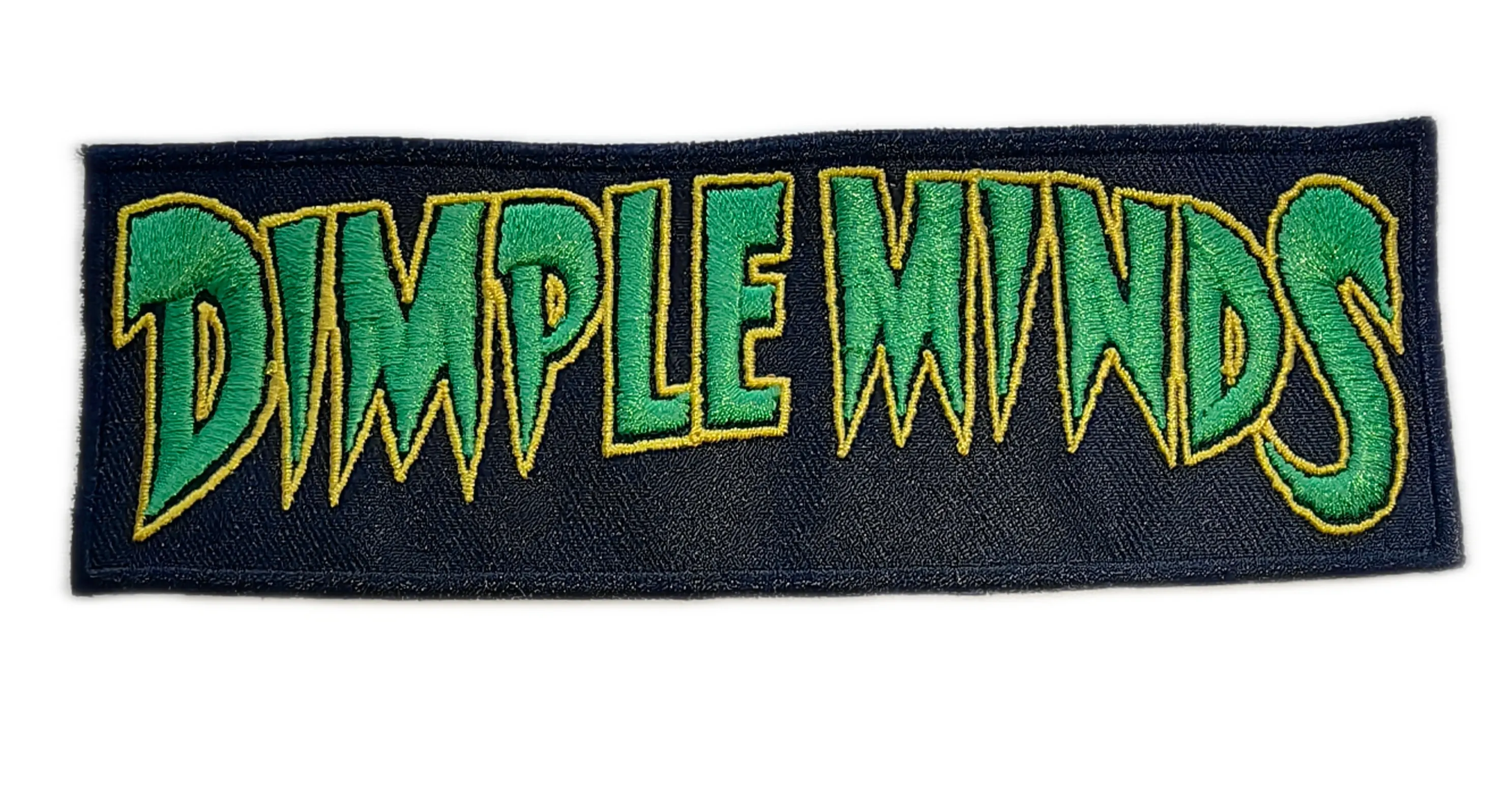 Custom DIMPLE MINDS Band Embroidered Patch | Music Merch Sample