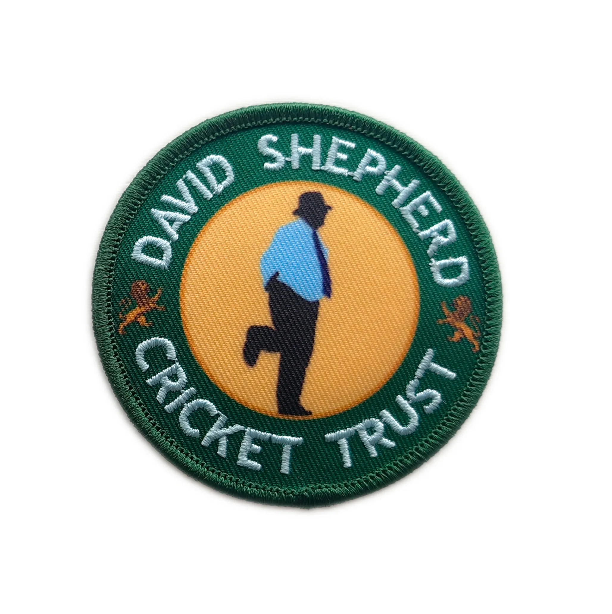 David Shepherd Cricket Trust Patch – Custom Printed Memorial Badge