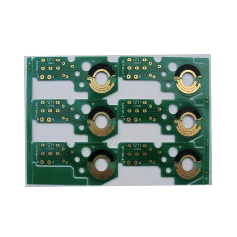 Laser repair of carbon film PCB