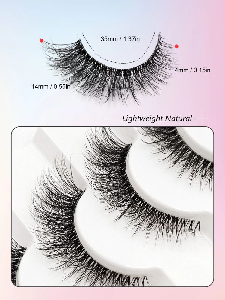natural false eyelashes