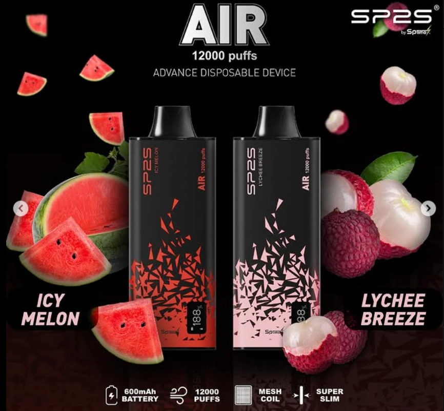SP2S AIR 12000 PUFFS Rechargeable Disposable Pre-order