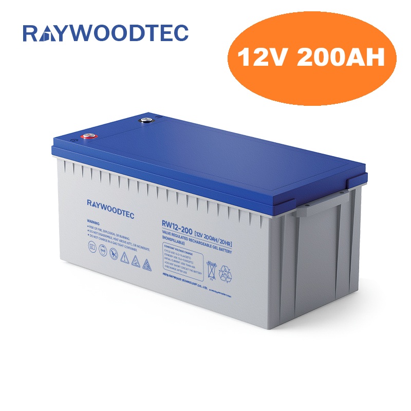 12V 200AH Deep Cycle Gel Lead Acid Battery,Super Capacitor AGM Batterie ...