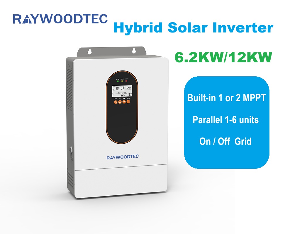 12KW 220V Single/Split-Phase Off-Grid / Hybrid Solar Inverter 6.2KW