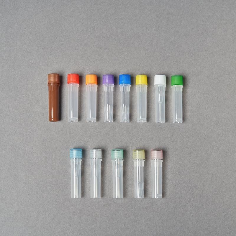 AMNGENT High Screw Cap Microtubes - Sterile, DNase-Free, Medical PP