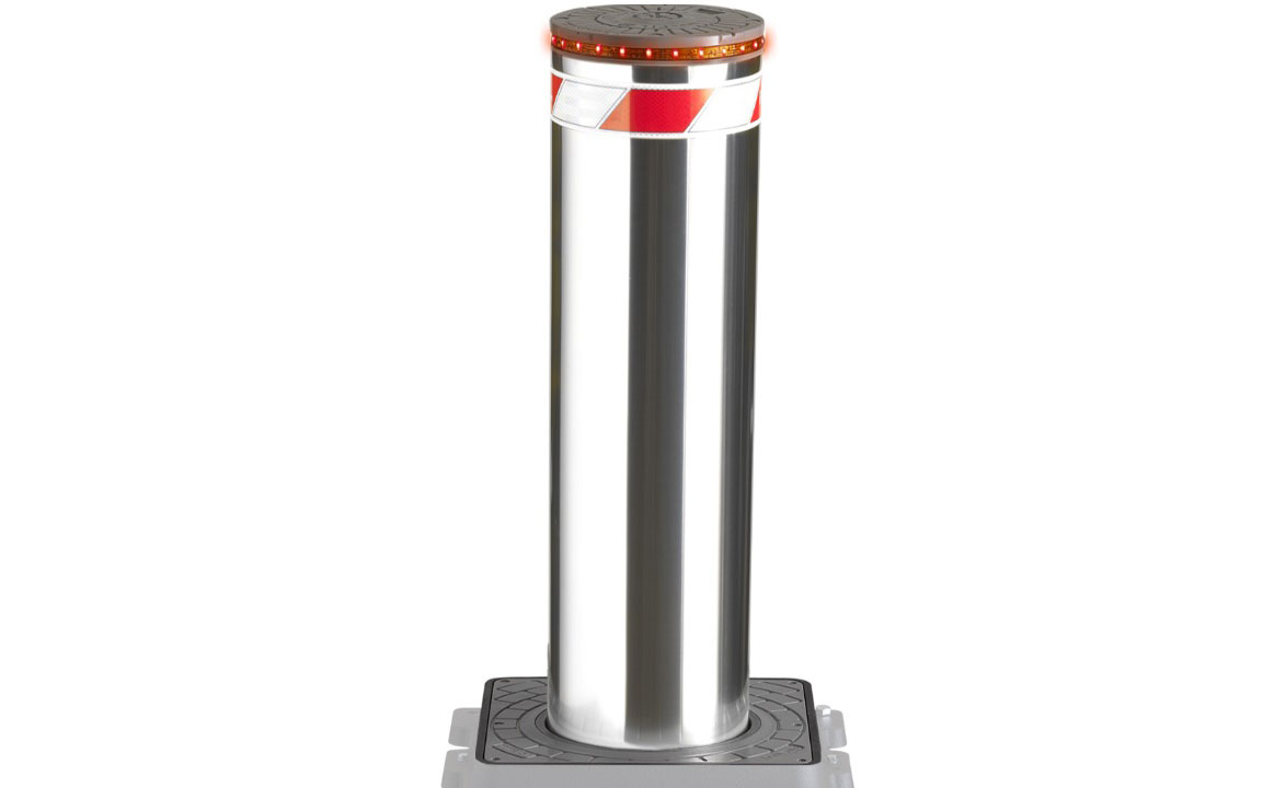 220-GS600 Hydraulic Automatic Bollard | High Security Rising Bollards