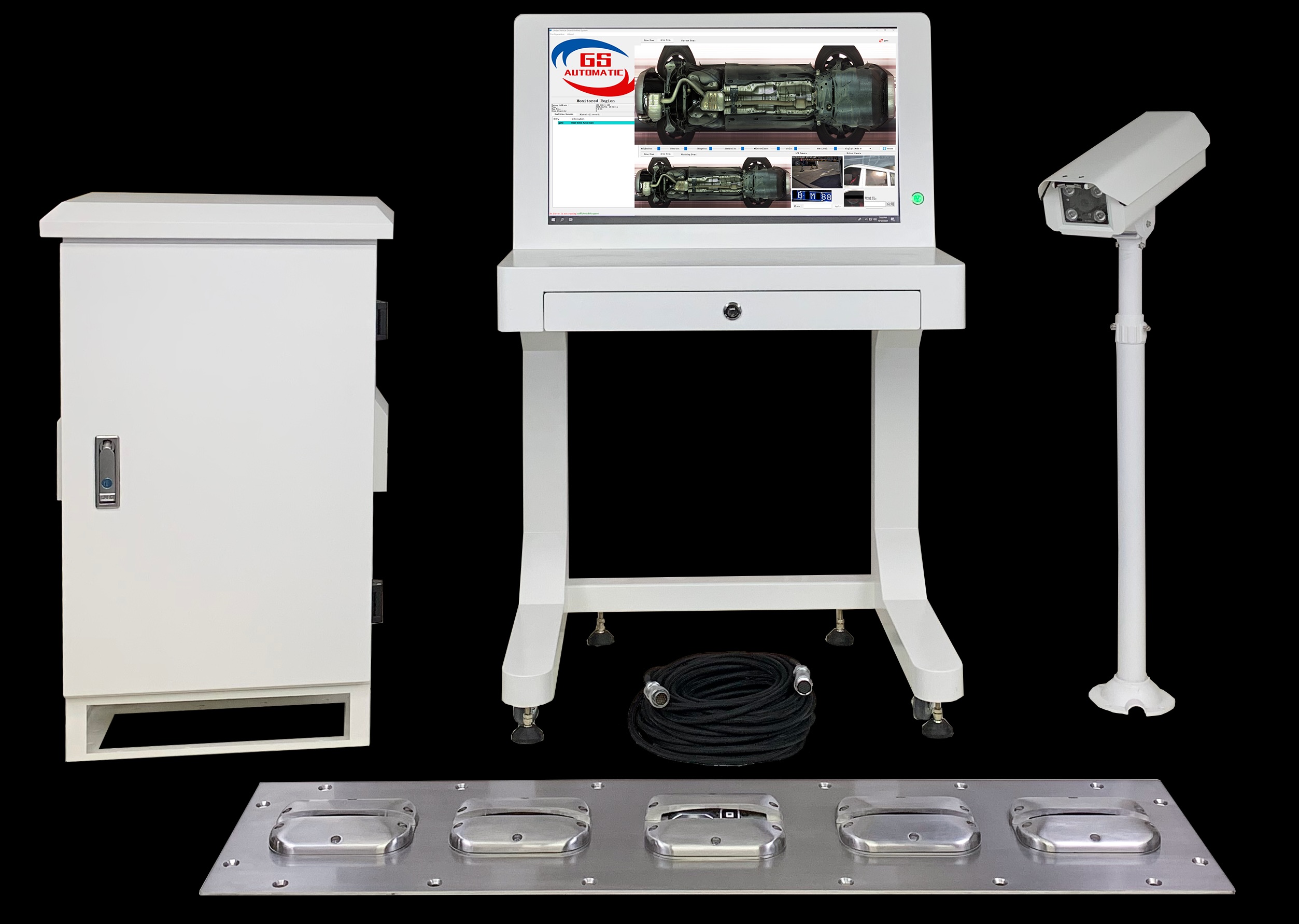 GS3300-3D 3D Under Vehicle Surveillance System | Dual Area Scan UVSS