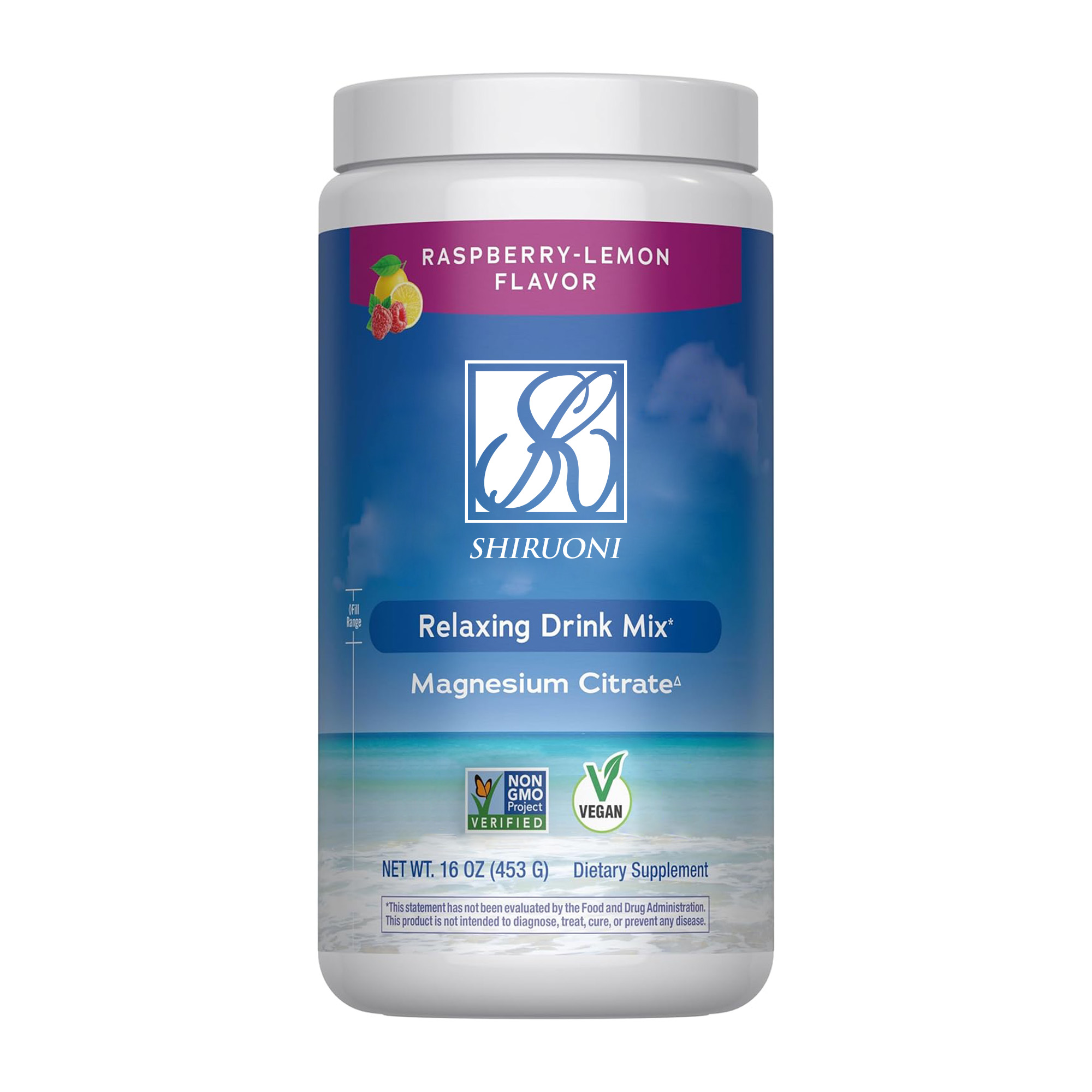 Magnesium Citrate Relaxing Drink Mix powder