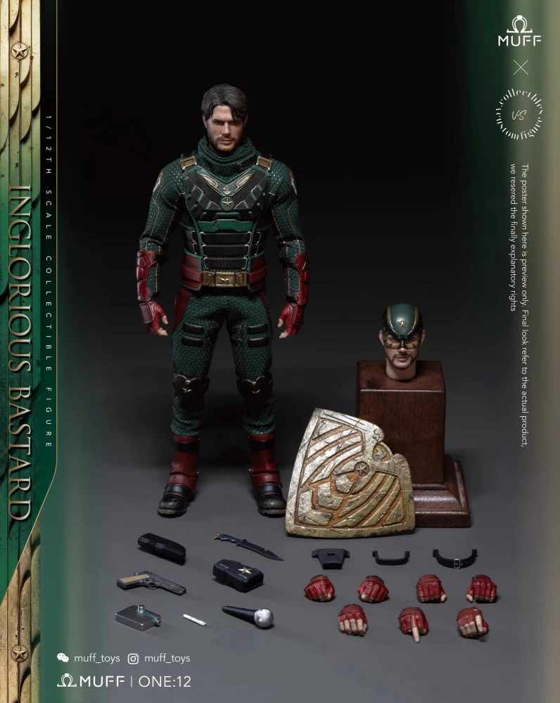 【Pre order】MUFF×V.collectibles-MF08 1/12 Inglorious Bastard