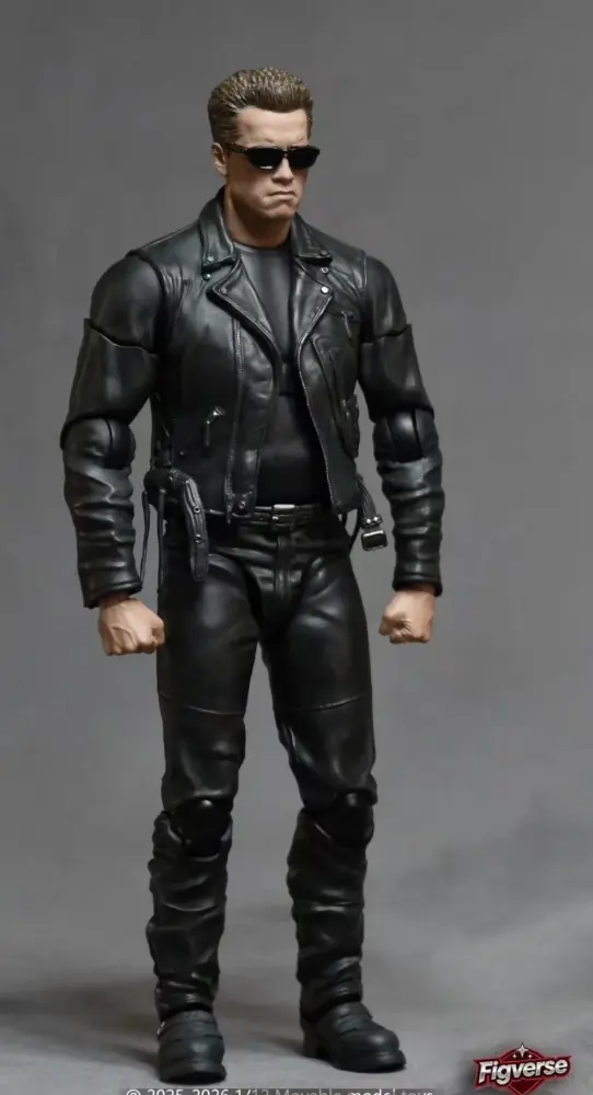 【Pre-order】1/12 Figverse Terminator 2 T-800 Arnold Schwarzenegger