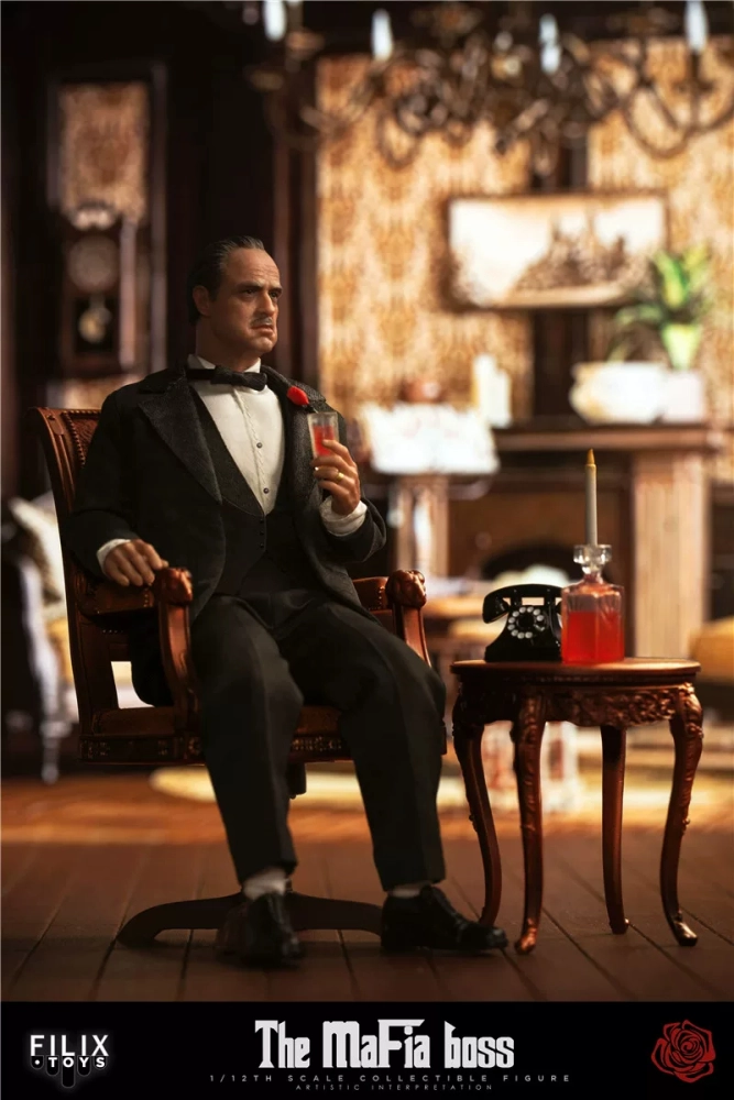 【Pre-order】1/12 Filix Toys The Godfather 1972 VITO CORLEONE action figure