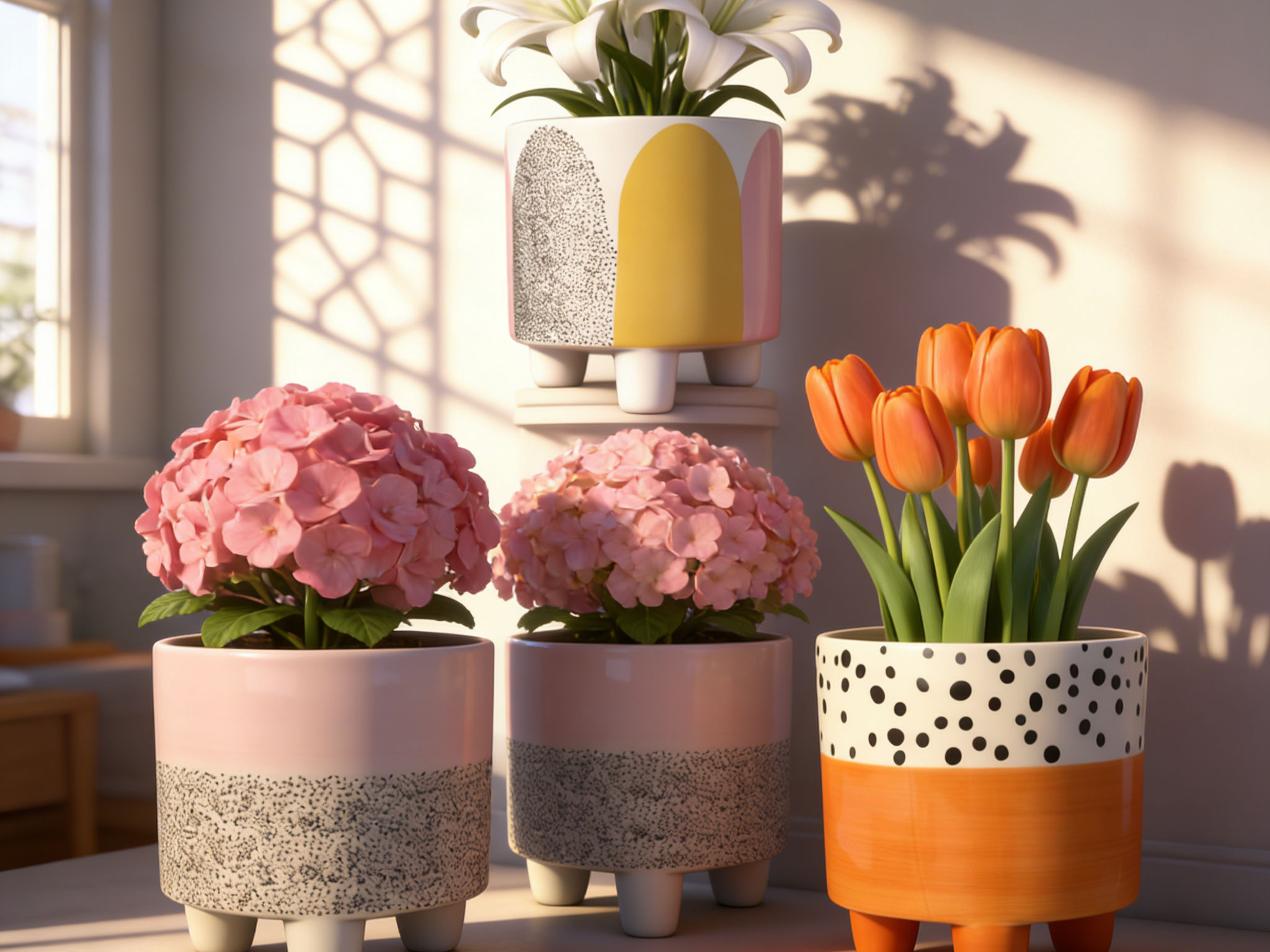 How to choose the ceramic flower pot base？