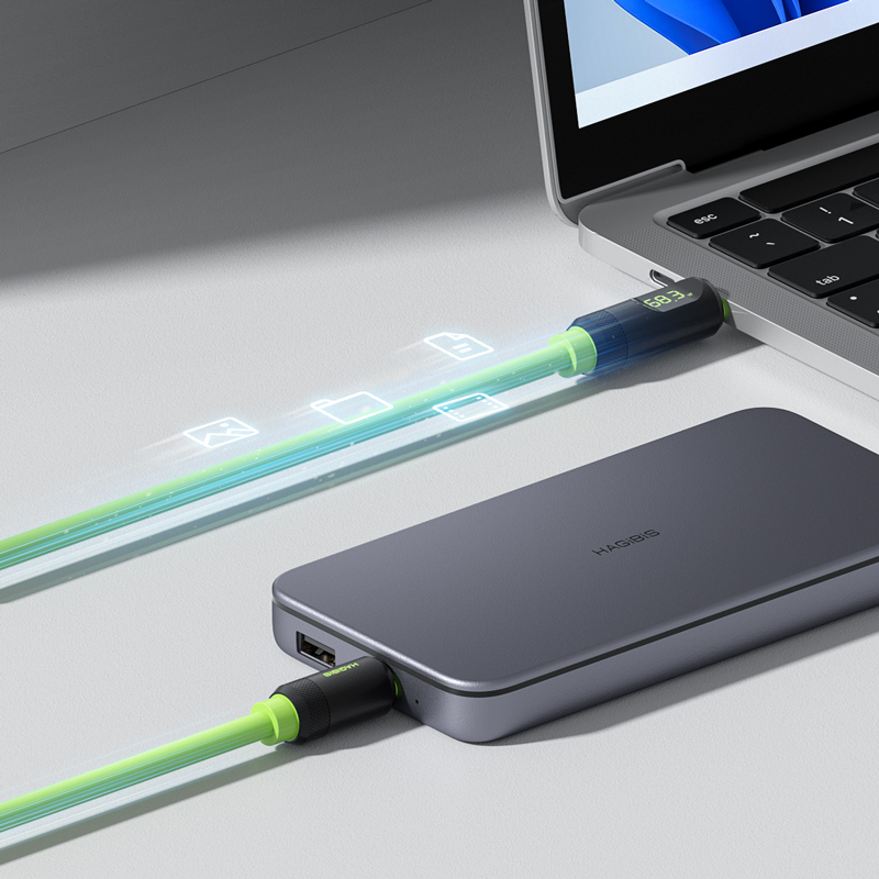 Hagibis LED Display USB 4 Cable