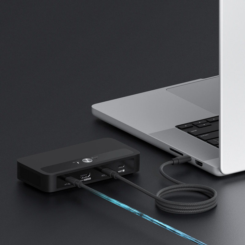 Hagibis USB-C KVM Switch Hub