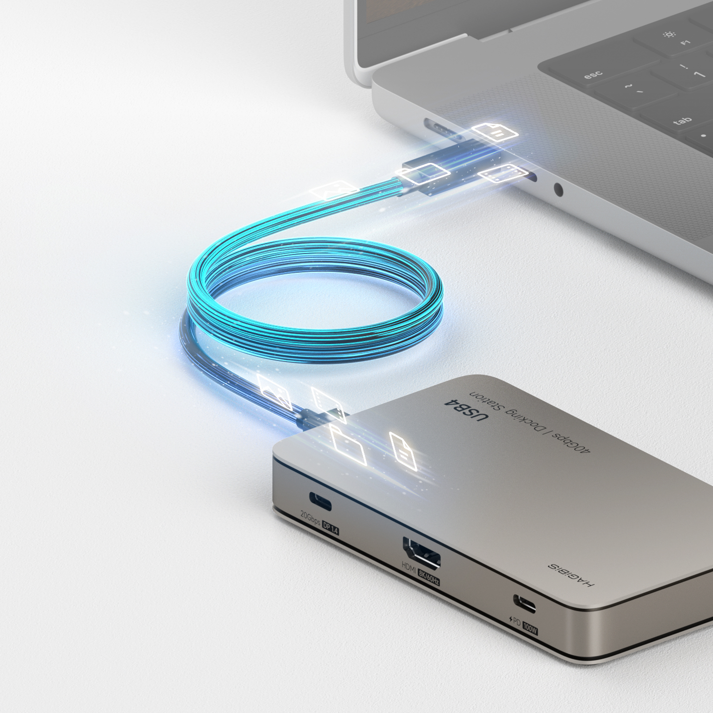Hagibis USB4 Docking Station