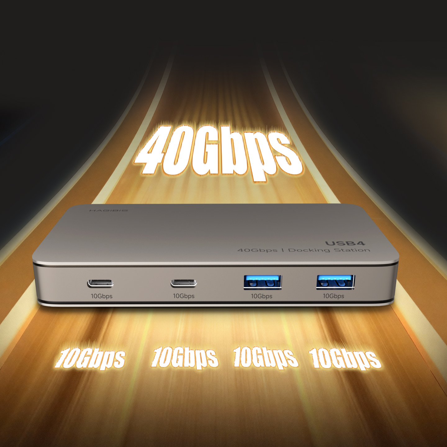 Hagibis USB4 Docking Station