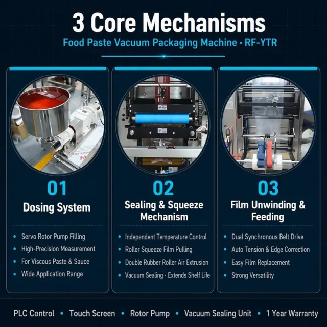 Automatic High Viscosity Paste Packaging Machine | RIFU Machinery