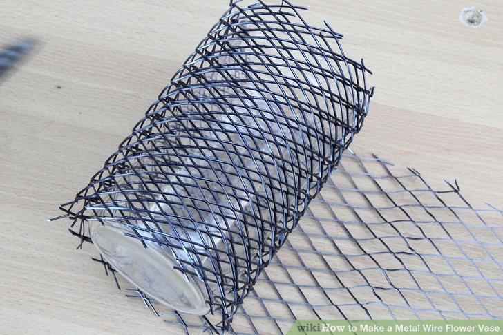 How to Make a Metal Wire Flower Vase