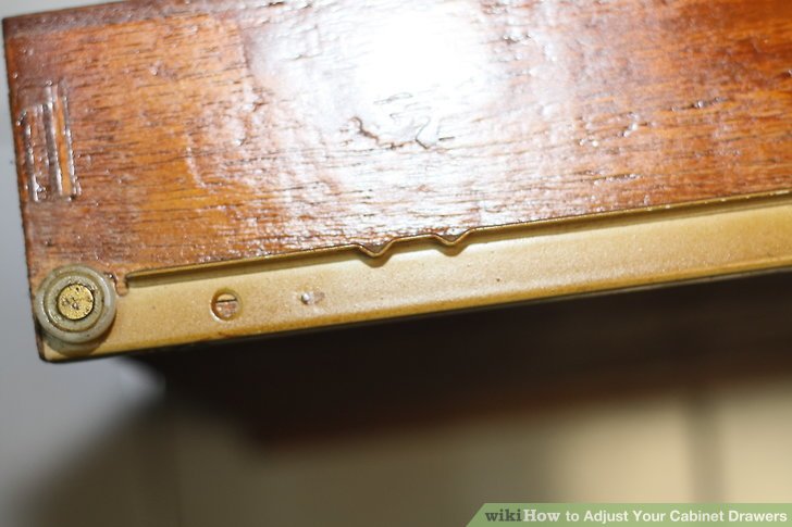 How to Adjust Your Cabinet Drawers