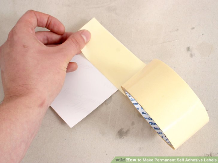 How to Make Permanent Self Adhesive Labels
